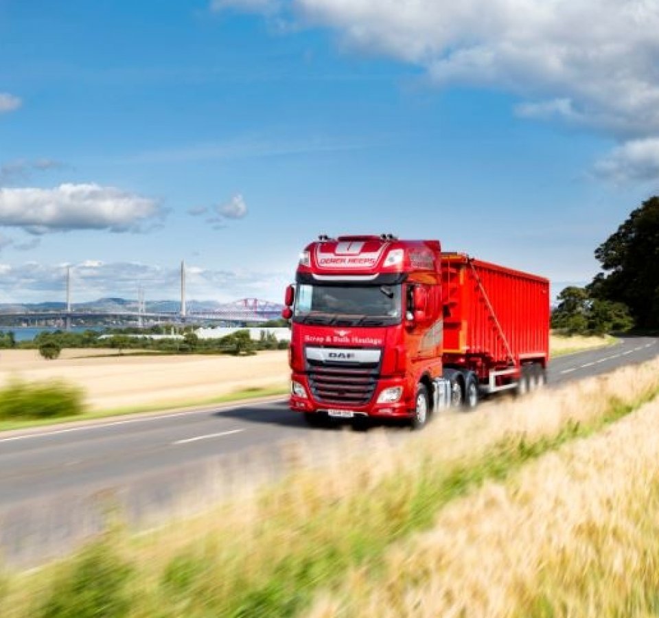 90th Anniversary DAF XF for Scottish haulier, Derek Heeps